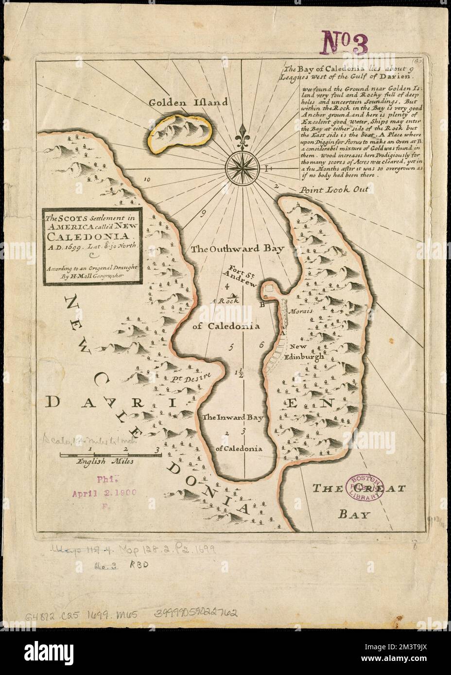 The Scots settlement in America called New Caledonia, A.D. 1699 ...