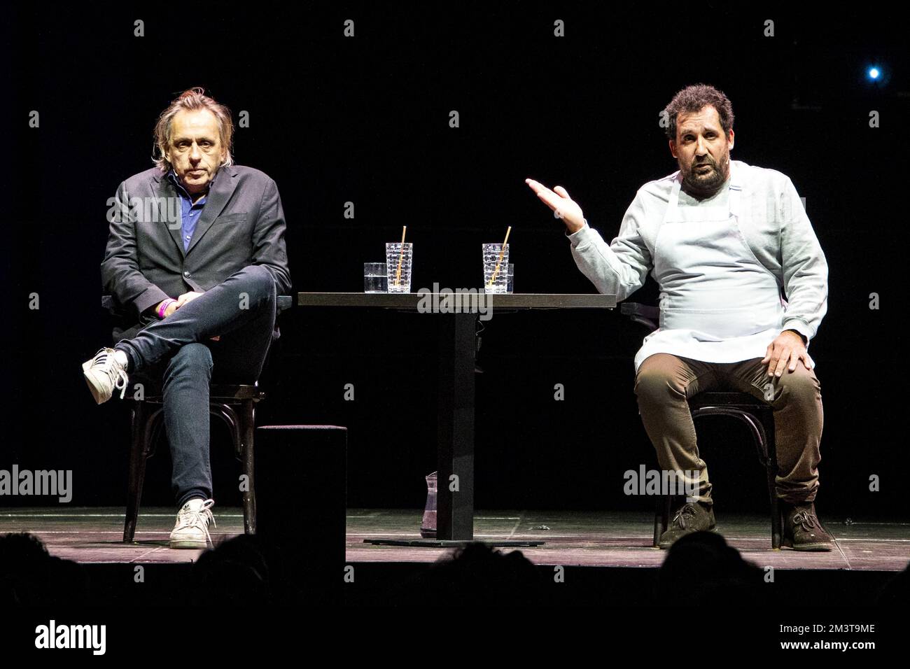 AMSTERDAM - Marcel van Roosmalen and Gijs Groenteman during the last ...