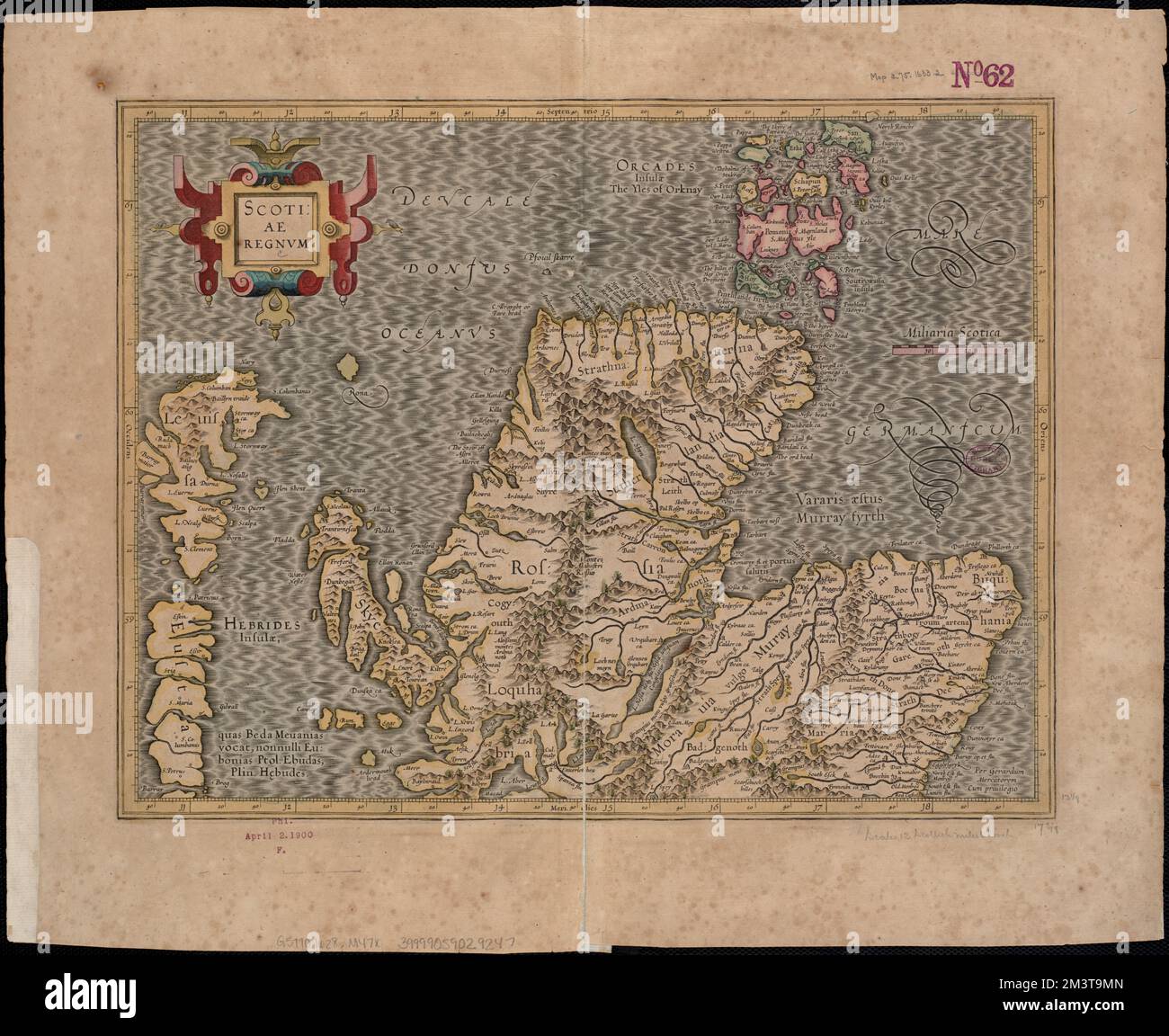 Scotiae regnum , Scotland, Maps, Early works to 1800 Norman B ...