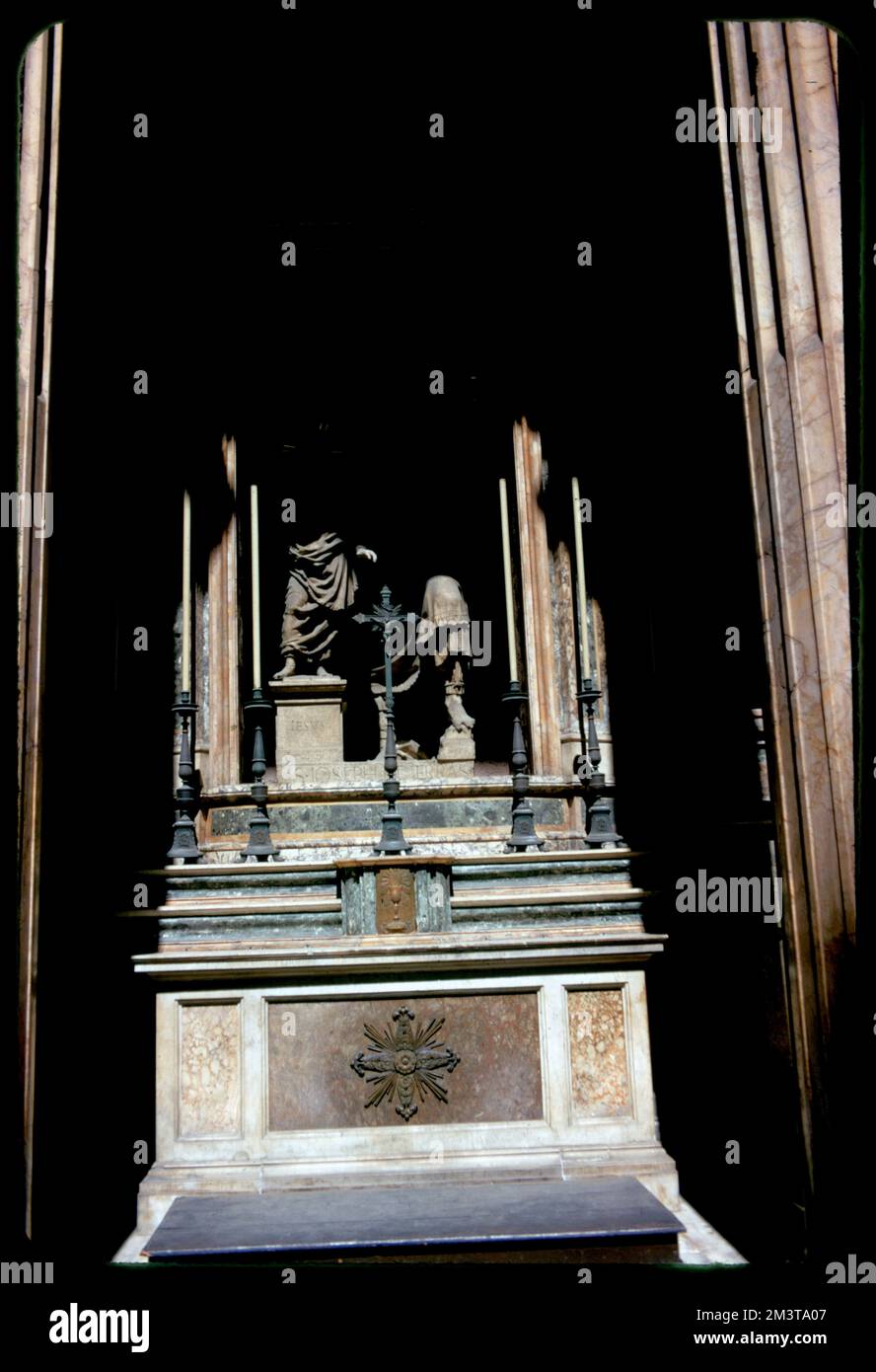 Sculpture of Jesus and St. Joseph, Pantheon, Rome, Italy , Sculpture ...