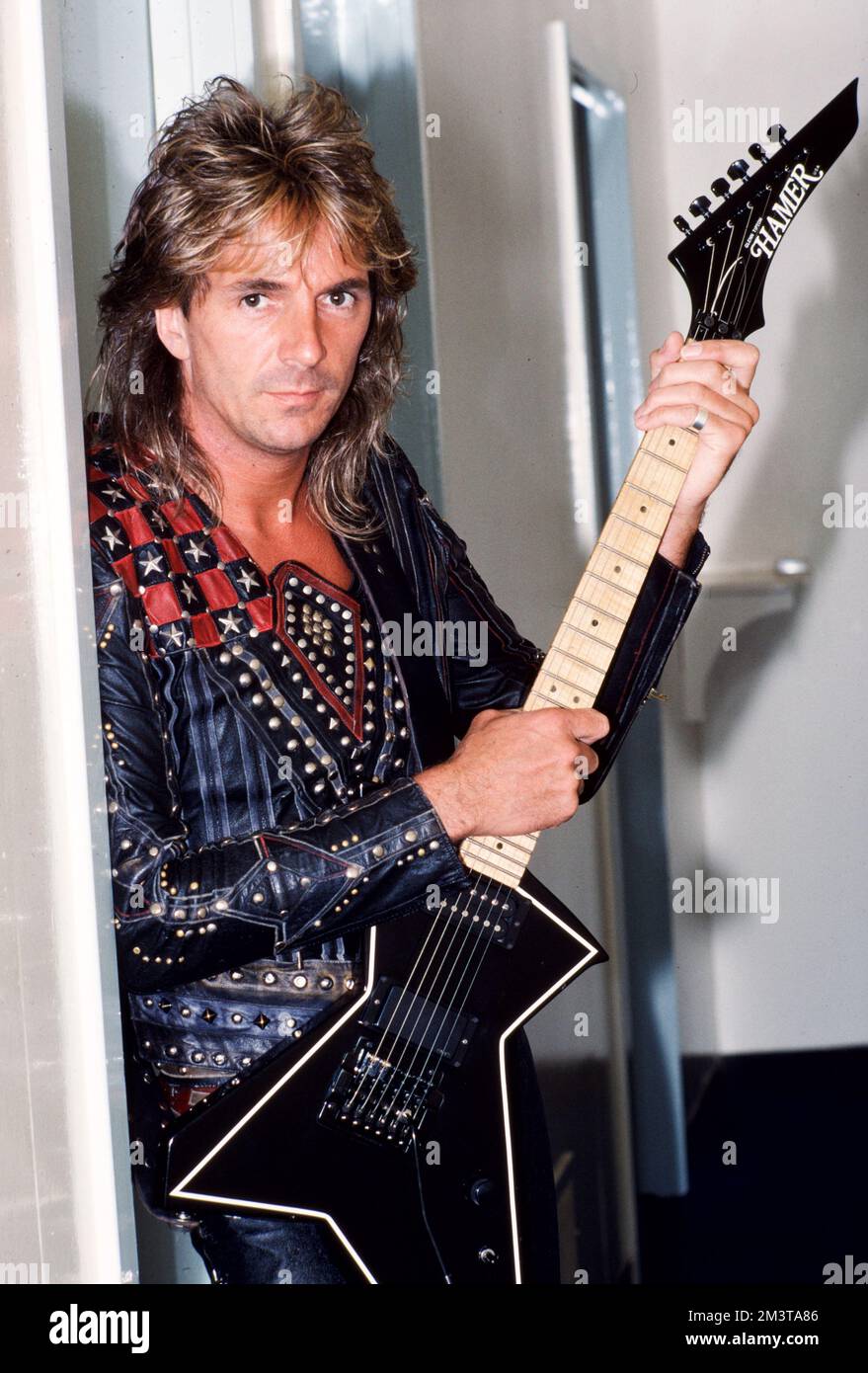 Glenn Tipton of Judas Priest 1988. San Francisco, California Credit ...