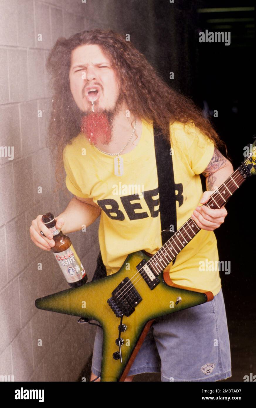 Dimebag Darrell 1998 San Jose, California Credit: Ross Pelton ...