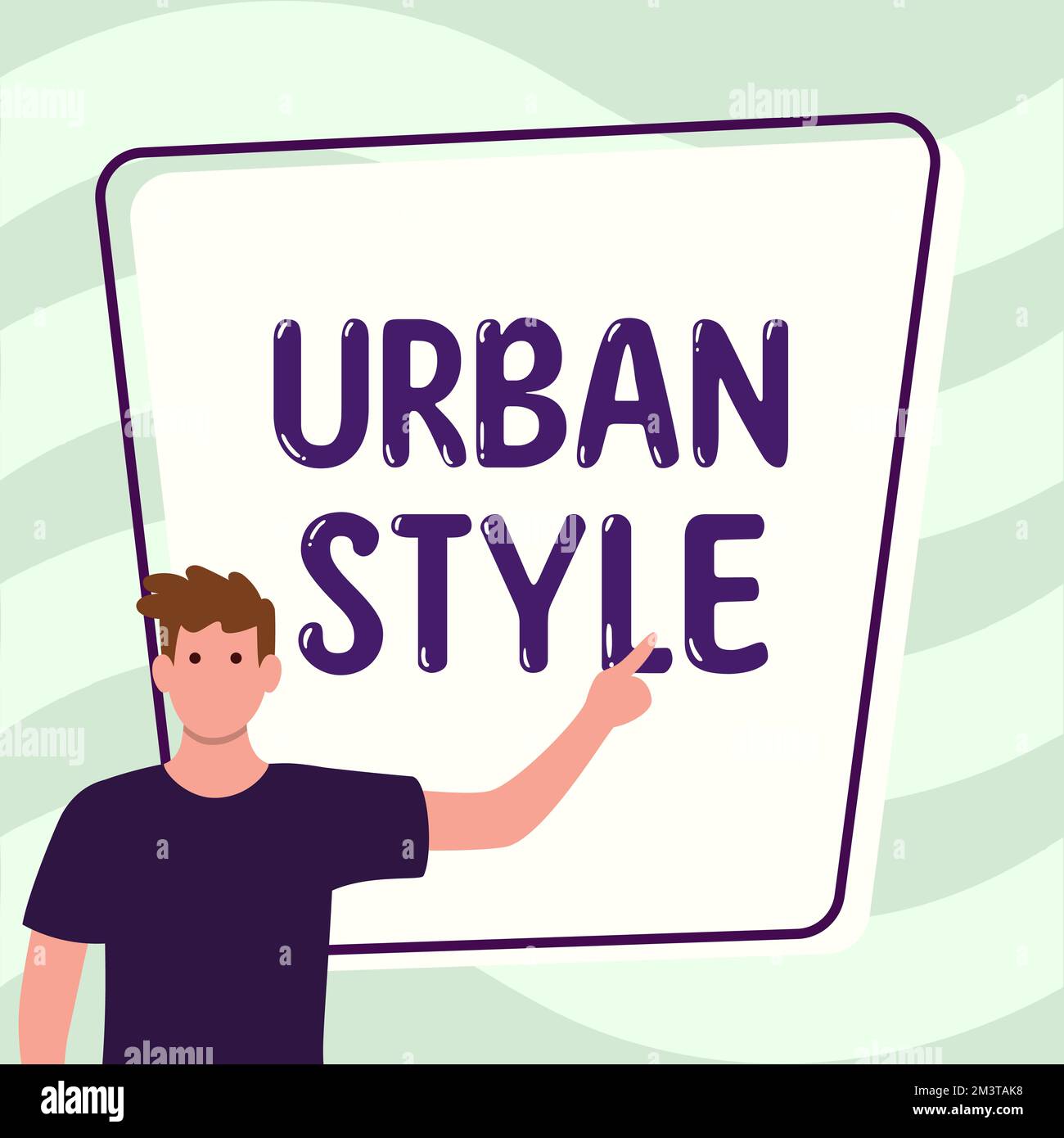 Inspiration showing sign Urban Style. Concept meaning fashion that have ...