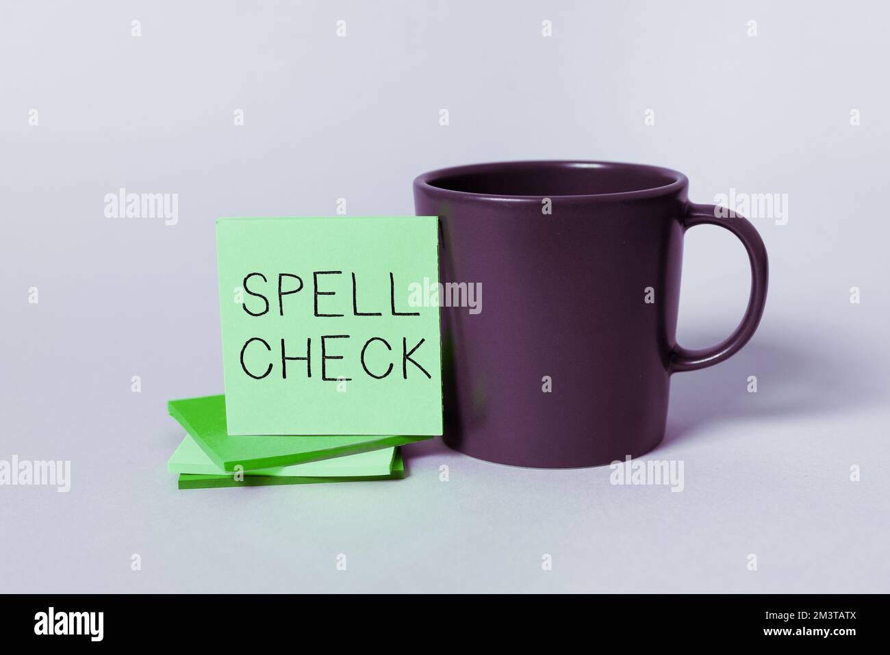Text Caption Presenting Spell Check Business Approach To Use A Computer Program To Find And 