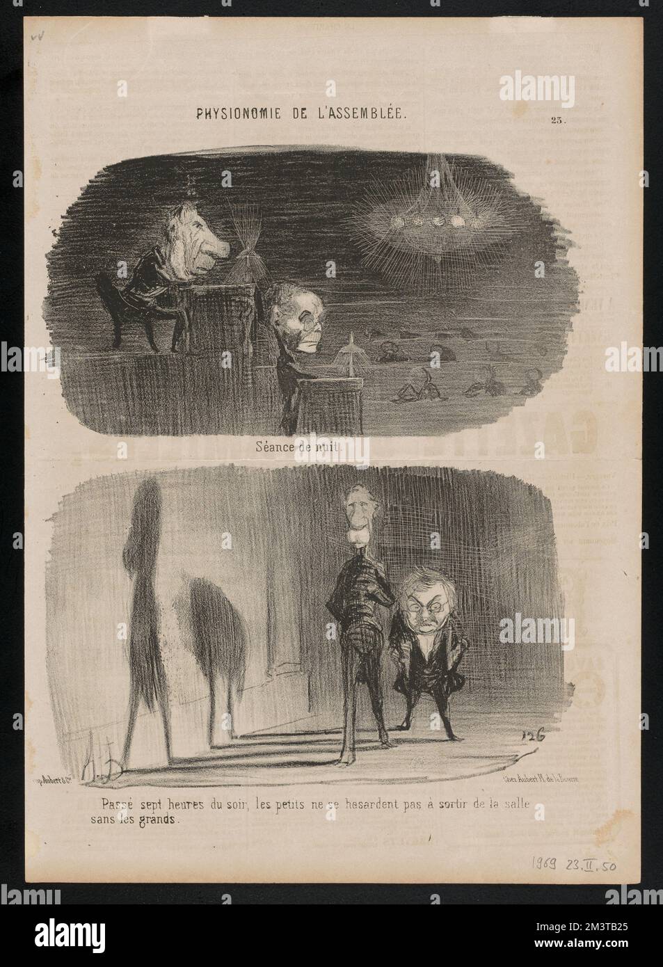 Séance de nuit , Politicians, Historians, Presidents, Cabinet officers ...