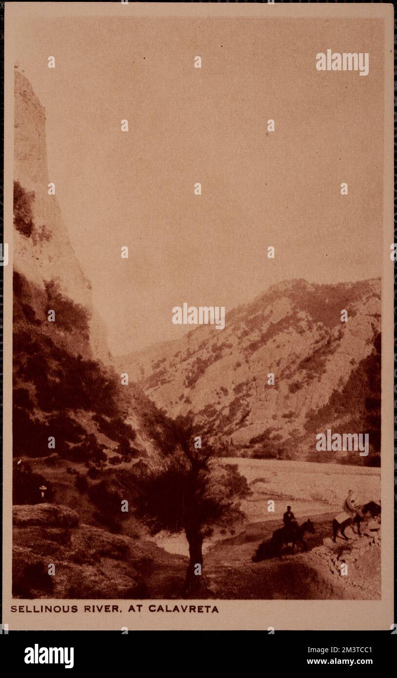 Sellinous River, at Calavreta , Rivers. Nicholas Catsimpoolas ...