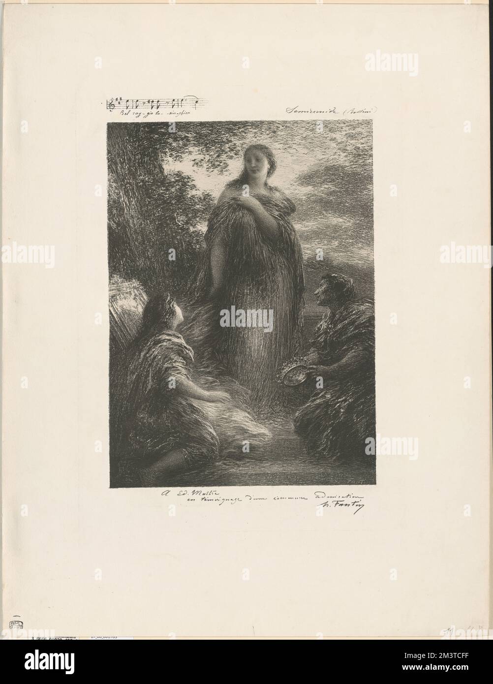 Semiramide , Queens, Rossini, Gioacchino, 1792-1868. Semiramide. Henri ...