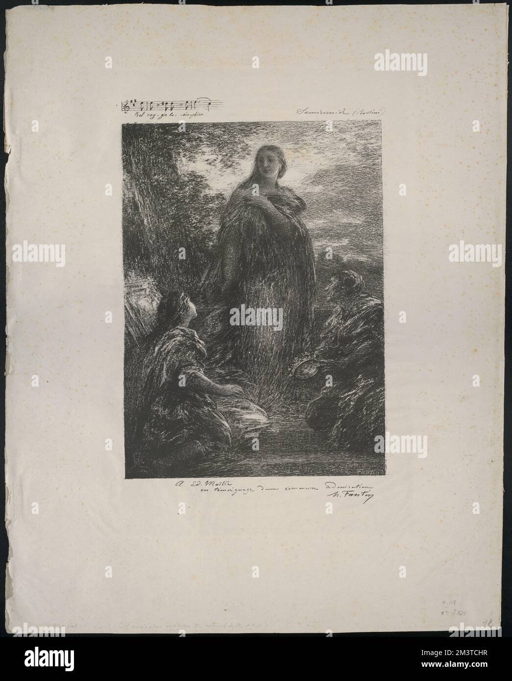 Semiramide , Queens, Rossini, Gioacchino, 1792-1868. Semiramide. Henri ...