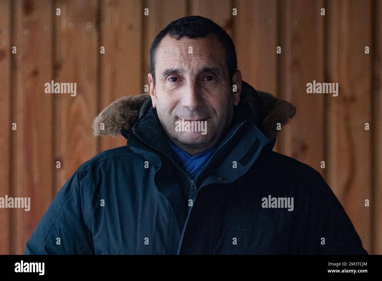 Zinedine Soualem attending a portrait session for the movie Toi Non ...