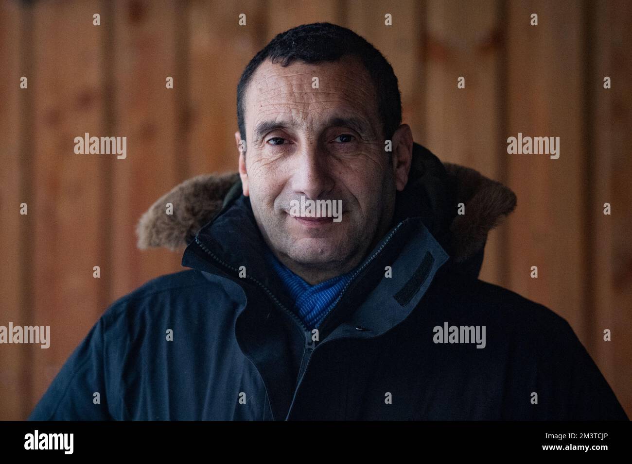 Zinedine Soualem attending a portrait session for the movie Toi Non ...