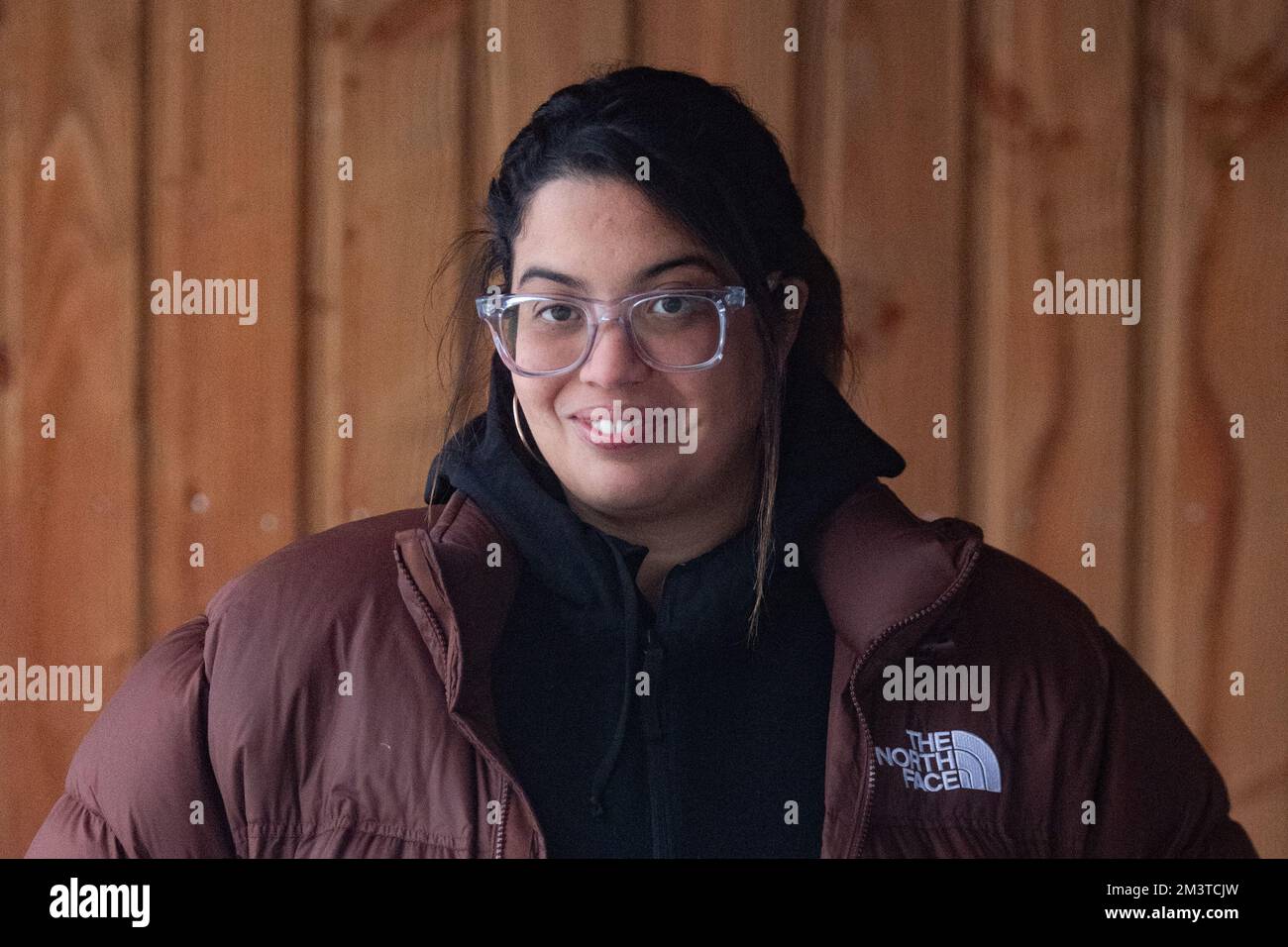Melha Bedia attending a portrait session for the movie Toi Non Plus Tu ...