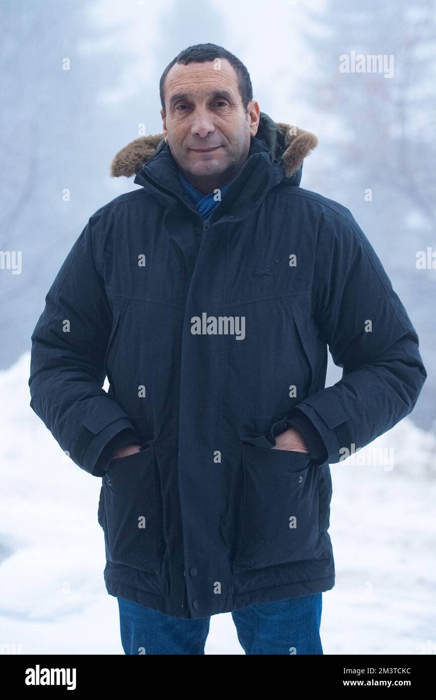 Zinedine Soualem attending a portrait session for the movie Toi Non ...