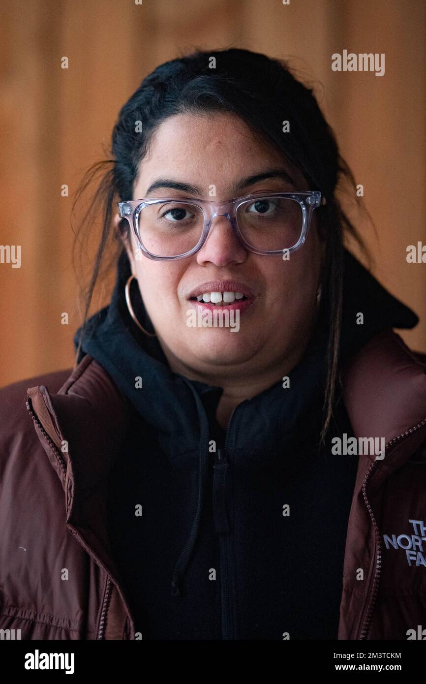Melha Bedia attending a portrait session for the movie Toi Non Plus Tu ...