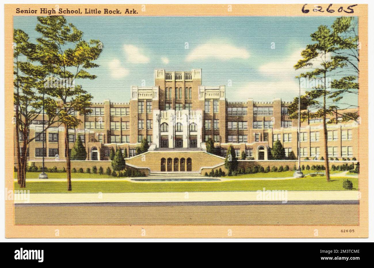 Senior High School, Little Rock, Ark. , Schools, Tichnor Brothers ...