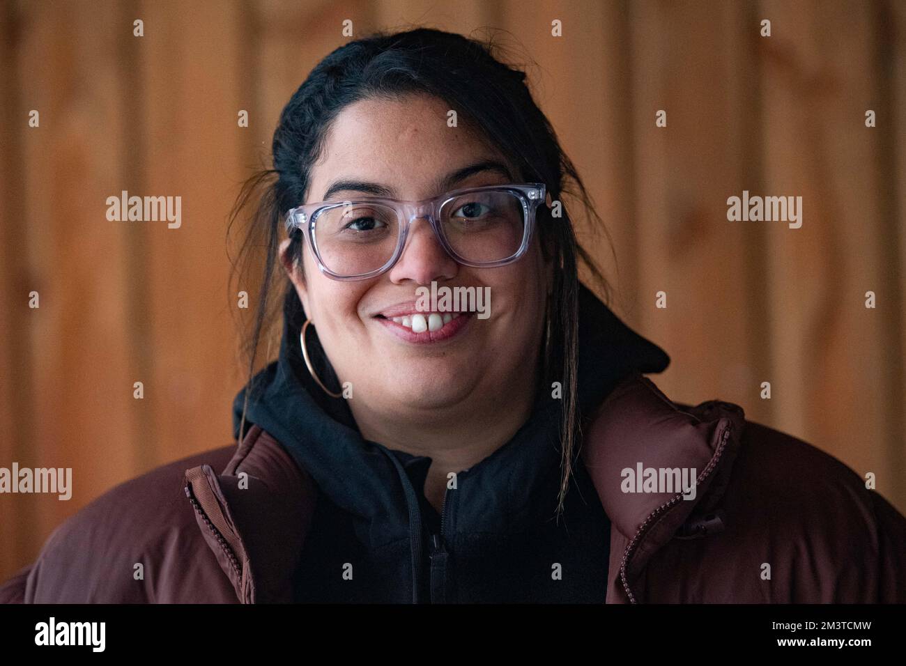 Melha Bedia attending a portrait session for the movie Toi Non Plus Tu ...