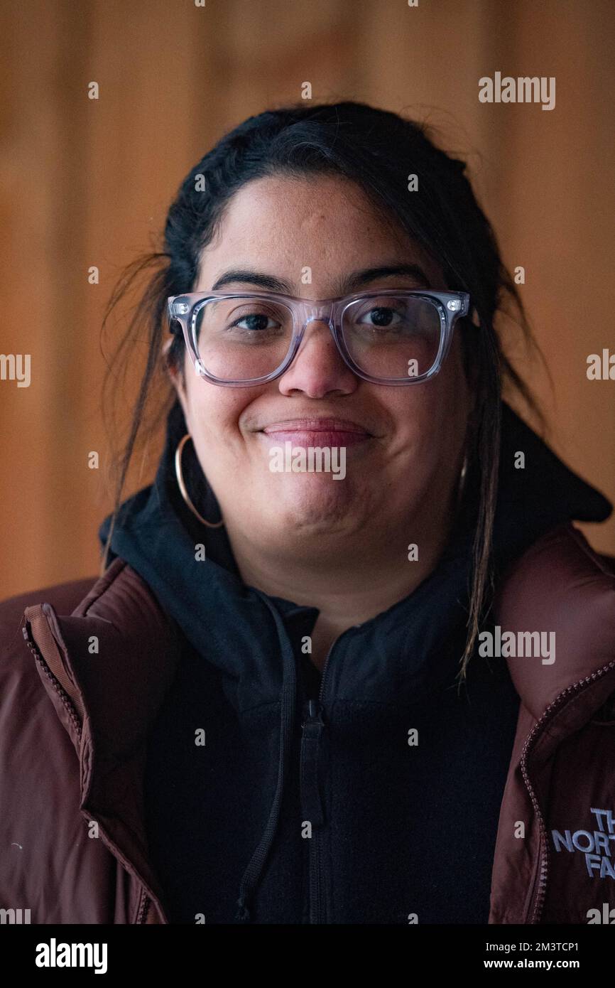 Melha Bedia attending a portrait session for the movie Toi Non Plus Tu ...