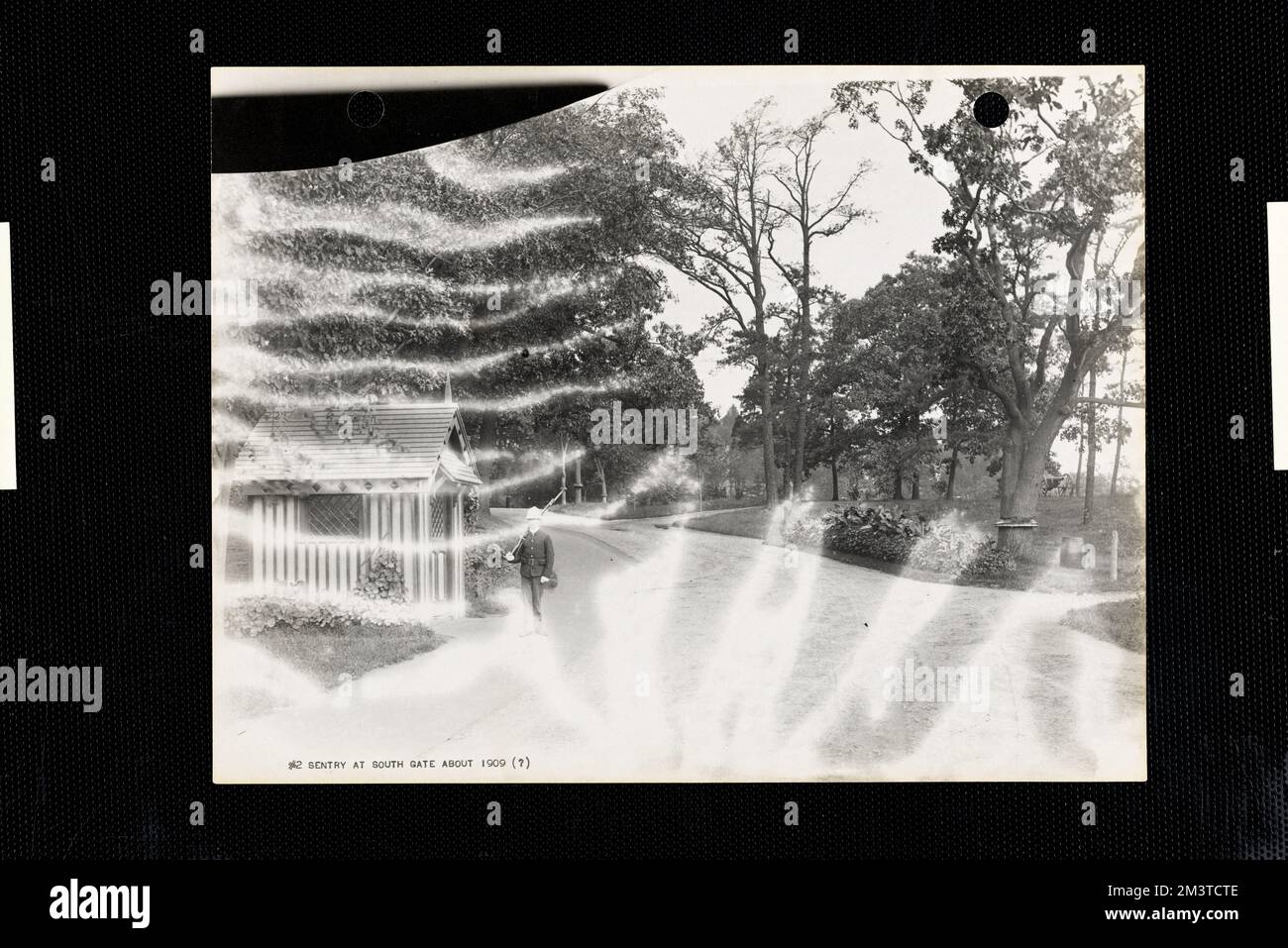 Sentry at south gate , Guards, Guardhouses, Watertown Arsenal Mass ...