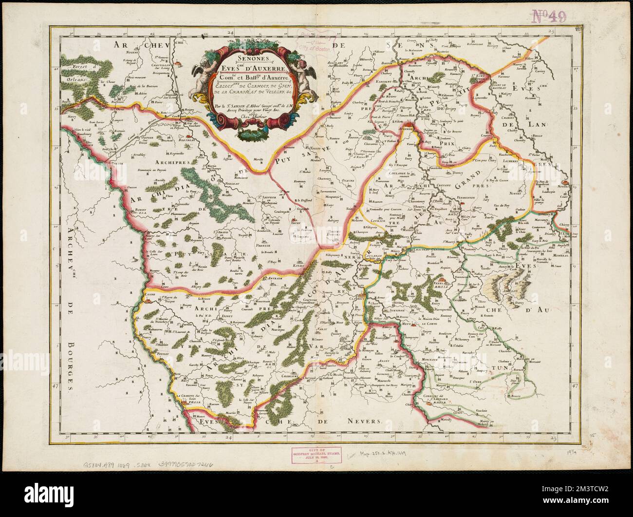 Senones : Evesché d'Auxerre : Comté et Ballge d'Auxerre : Eslectons. de ...