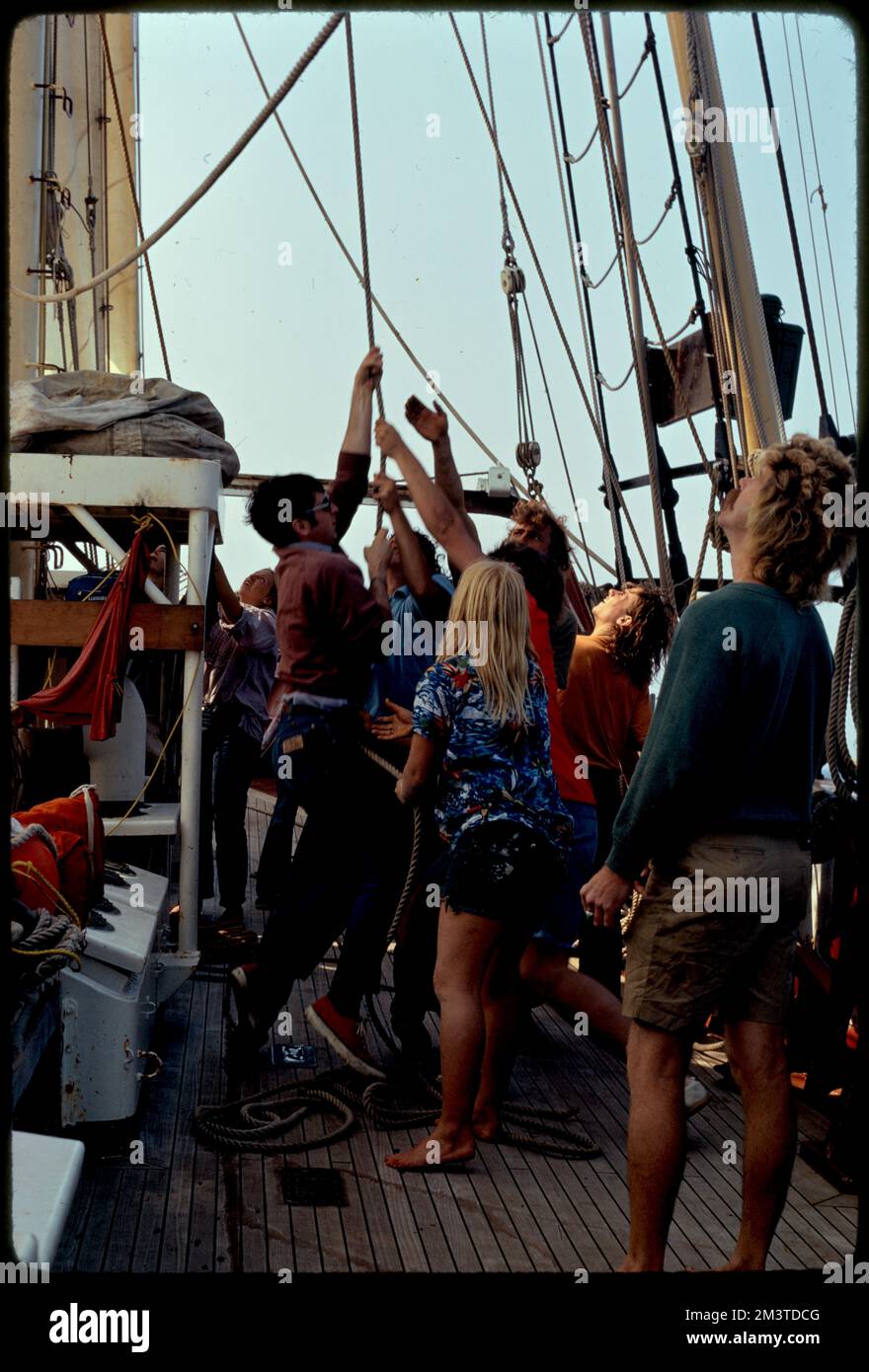 Setting sail , Sailing ships, Sailing, Ship equipment & rigging ...