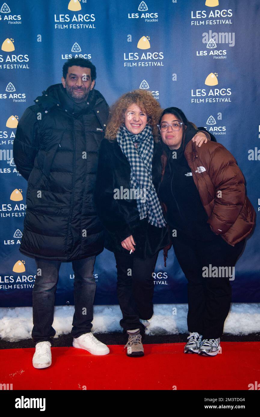 Ramzy Bedia, Baya Kasmi and Melha Bedia attending the Closing Ceremony ...