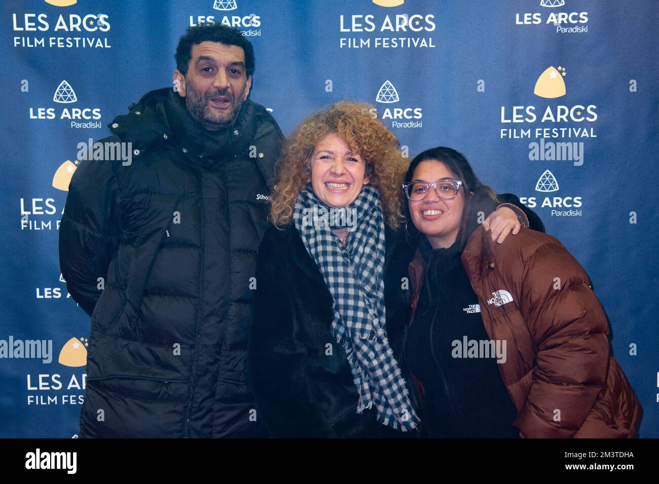Ramzy Bedia, Baya Kasmi and Melha Bedia attending the Closing Ceremony ...