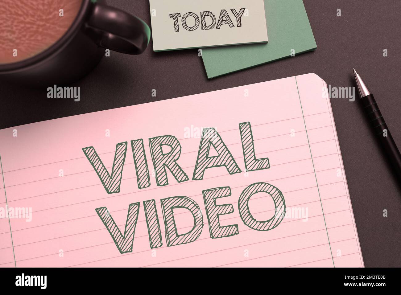 Sign displaying Viral Video. Business concept the video that becomes ...