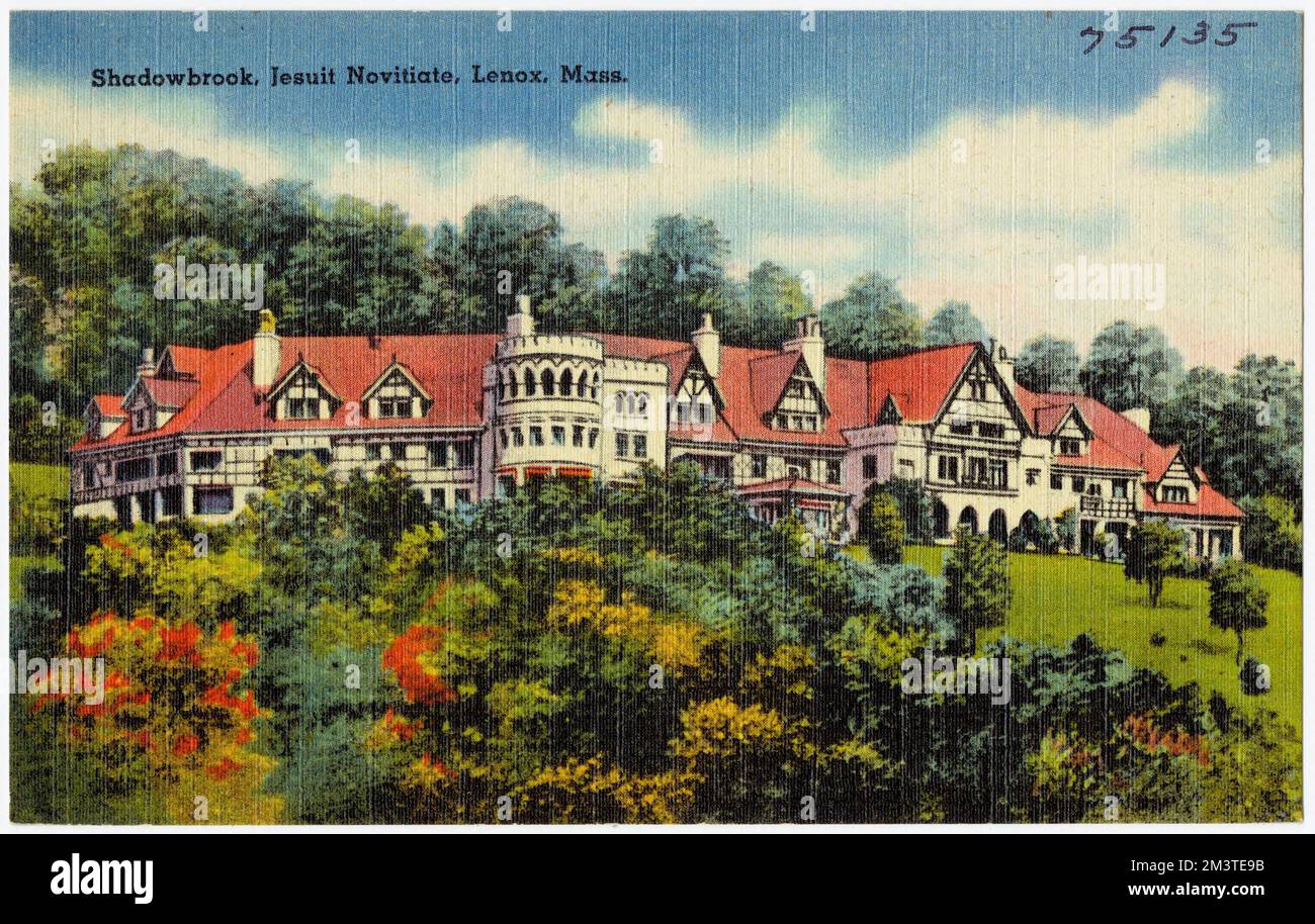 Shadowbrook, Jesuit Novitiate, Lenox, Mass. , Mansions, Shadowbrook ...