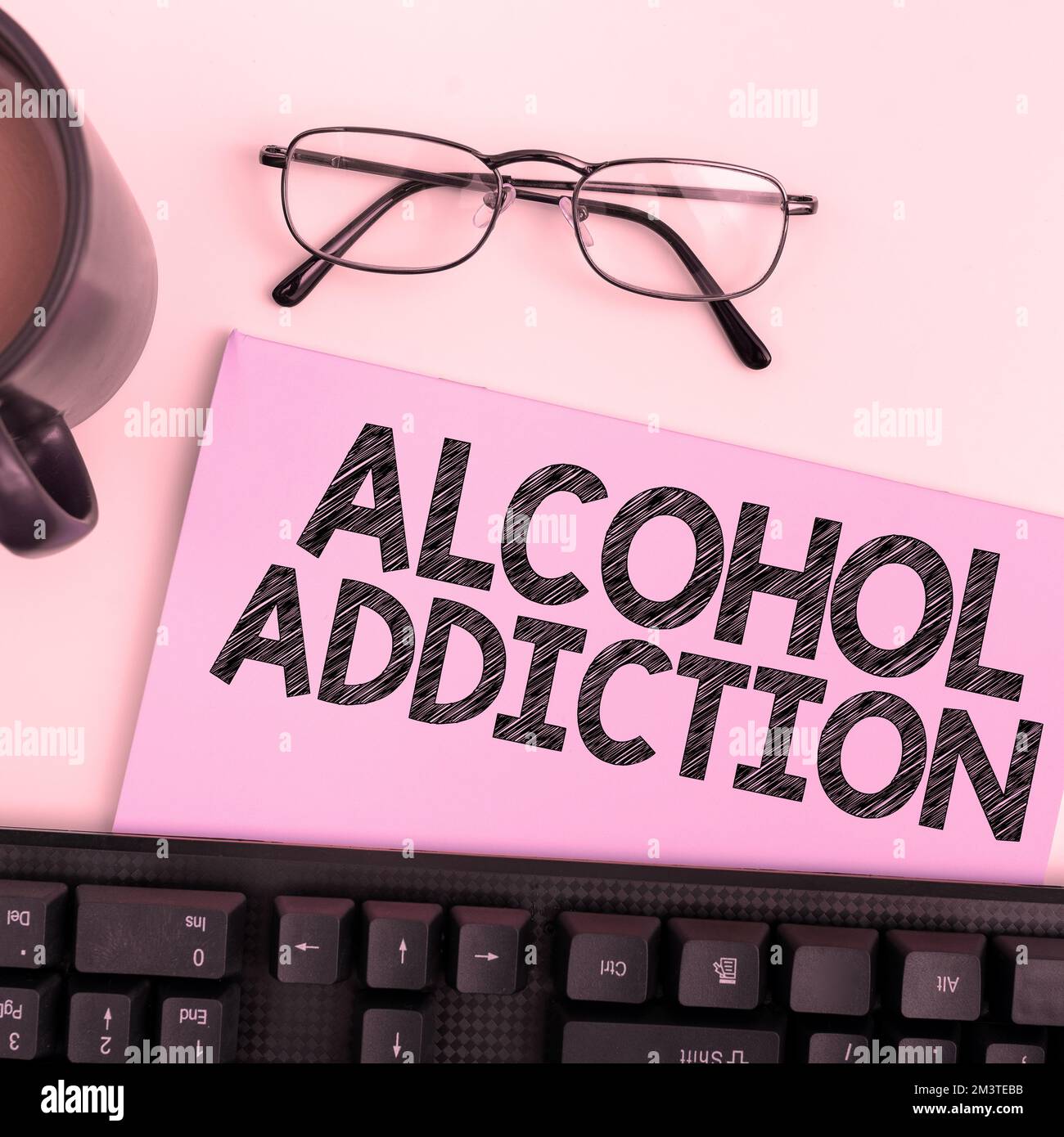 Inspiration showing sign Alcohol Addiction. Conceptual photo ...