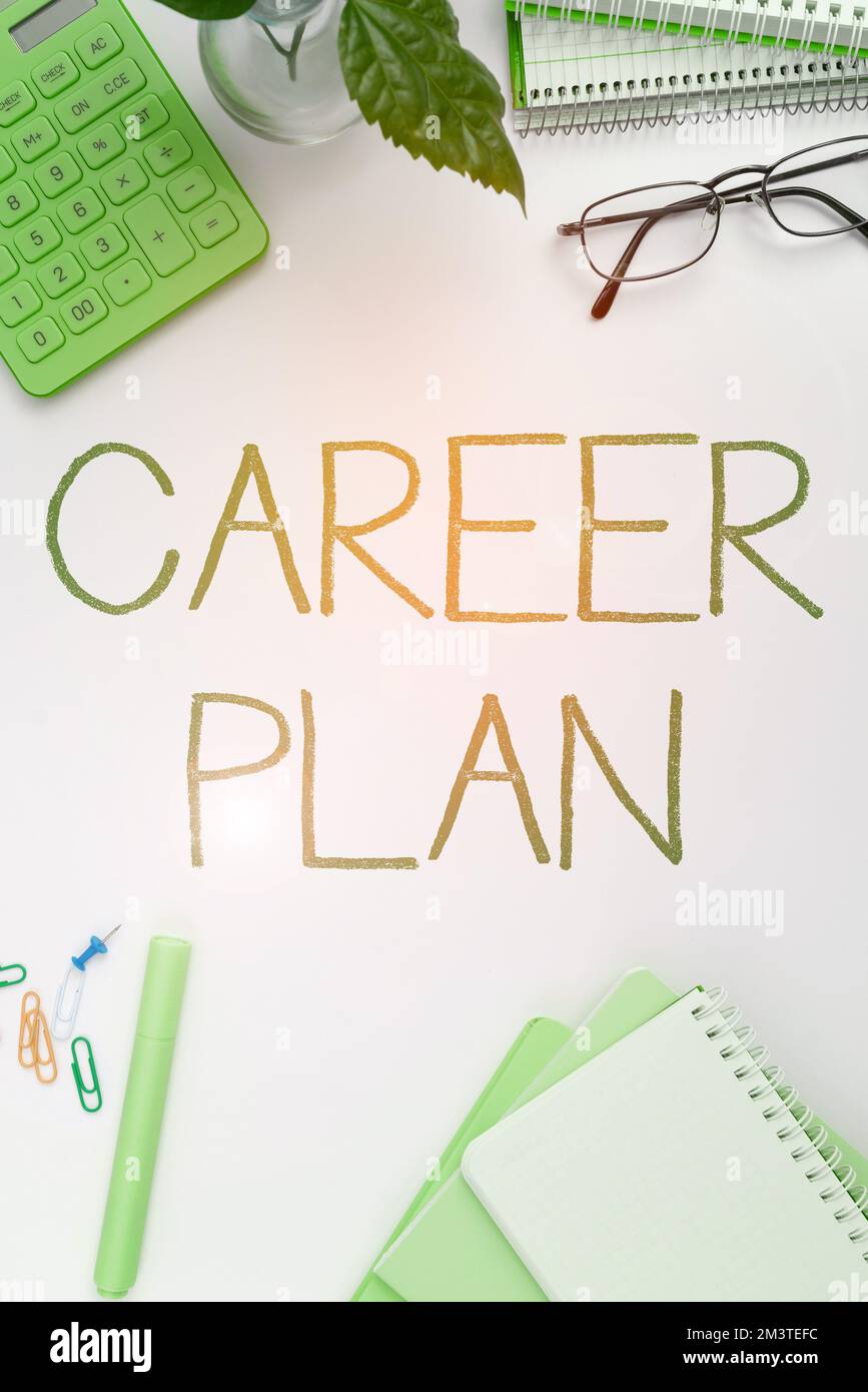 Conceptual display Career Plan. Concept meaning ongoing process where ...