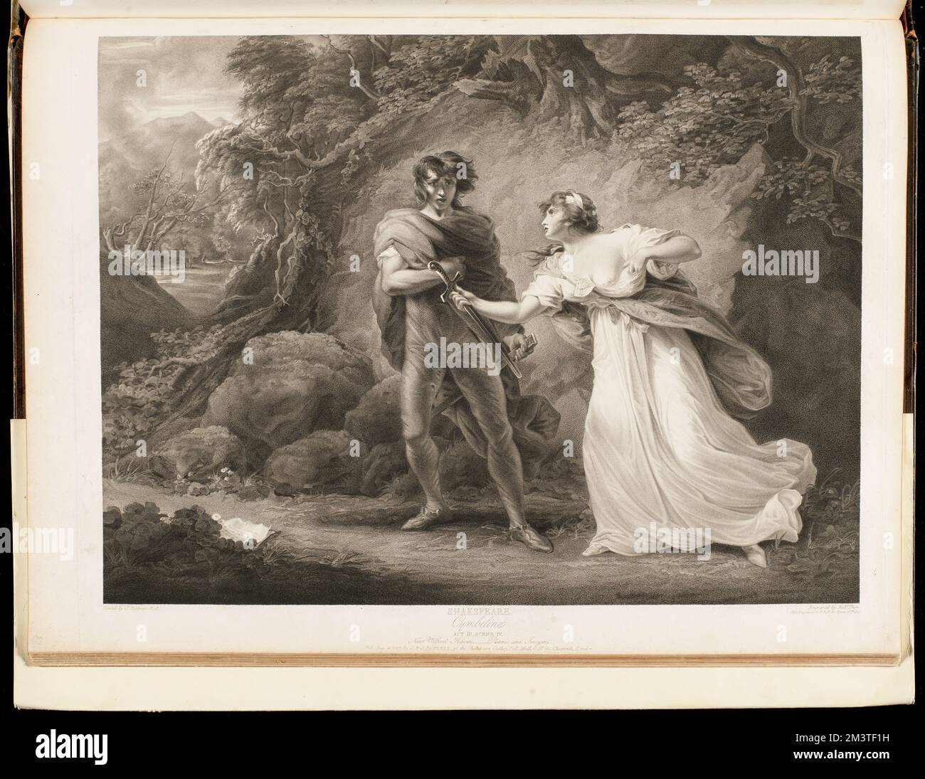 Shakspeare. Cymbeline, act III, scene IV : Near Milford Haven : Pisanio ...