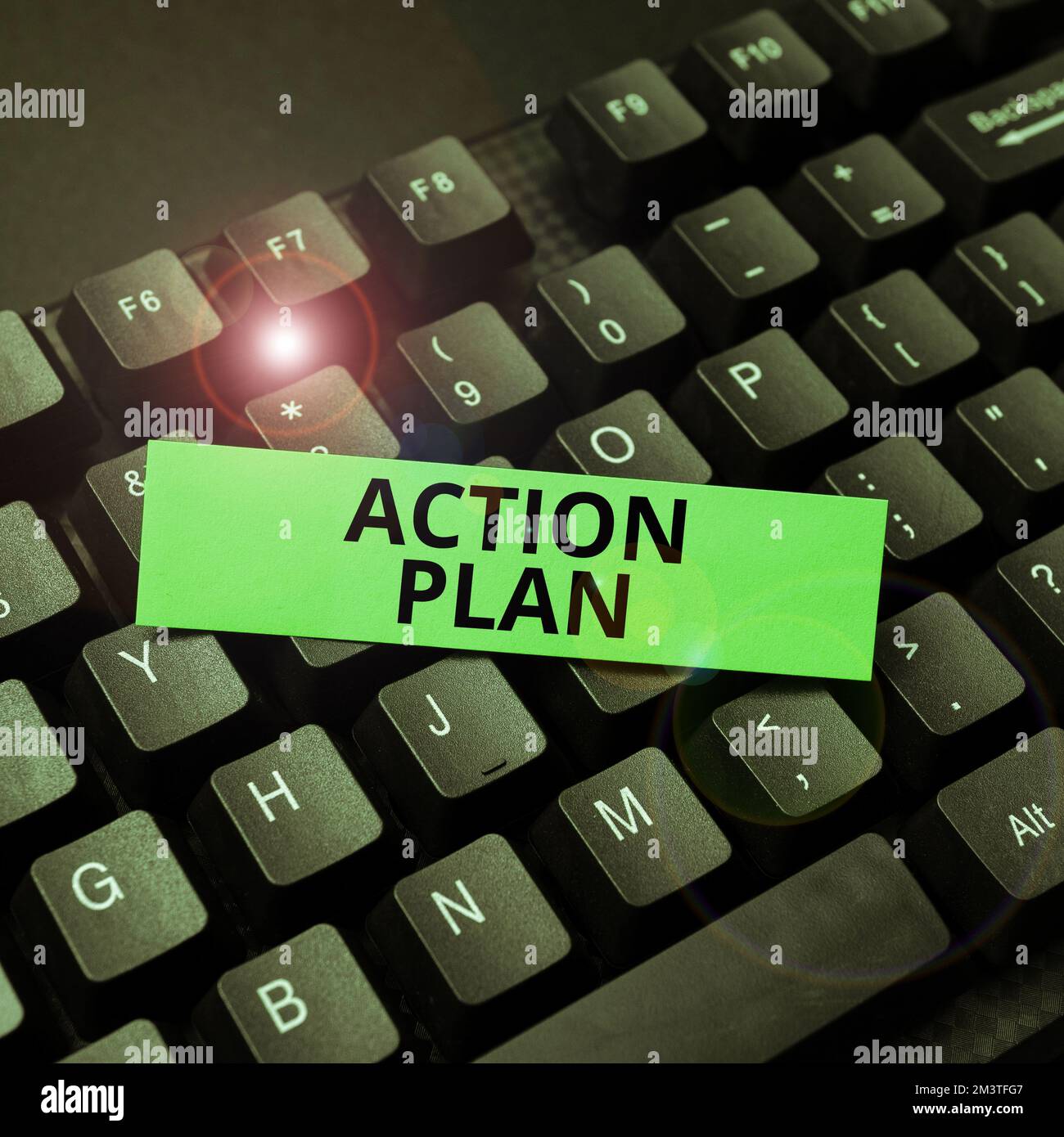 Sign displaying Action Plan. Conceptual photo list of things or schedule to be made thia current ...