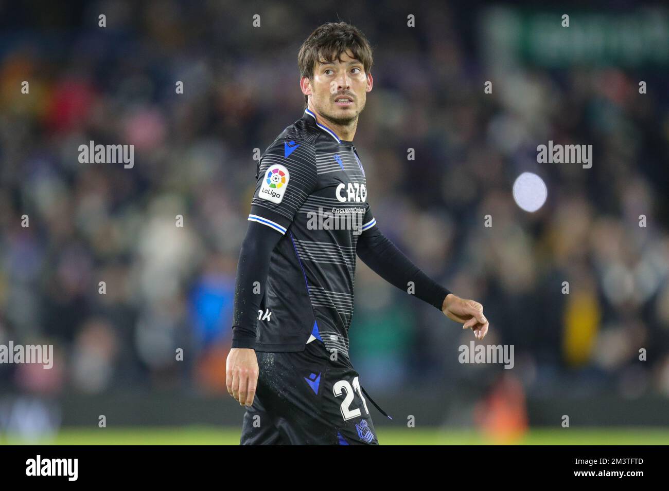 David Silva #21 of Real Sociedad during the Mid season friendly match ...