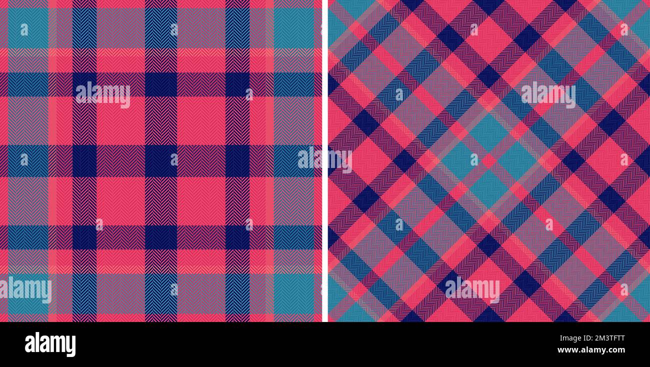 Seamless check vector. Texture plaid fabric. Tartan textile pattern ...