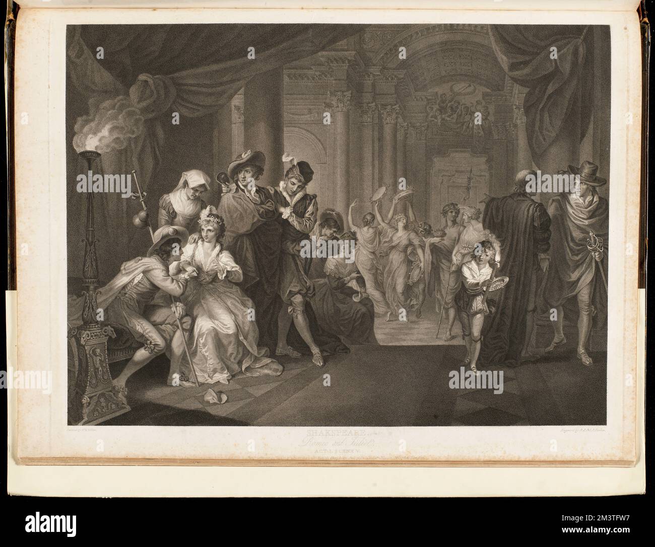 Shakspeare. Romeo and Juliet, act I, scene V , Halls, Shakespeare ...