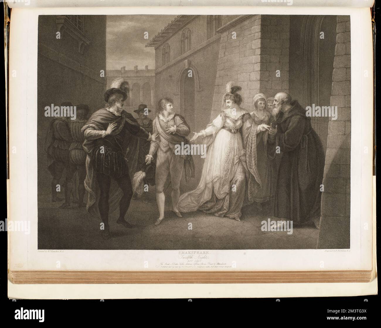 Shakspeare. Twelfth night, act V, scene I : The street : Duke, Viola ...