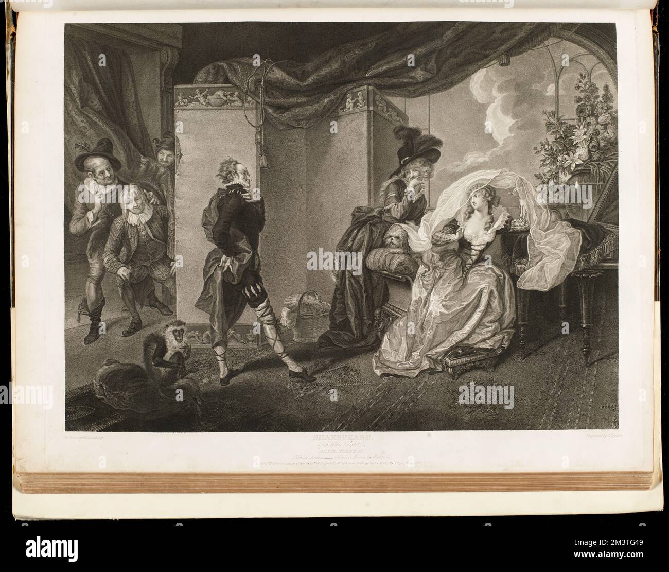 Shakspeare. Twelfth night, act III, scene IV : Olivia's house : Olivia ...