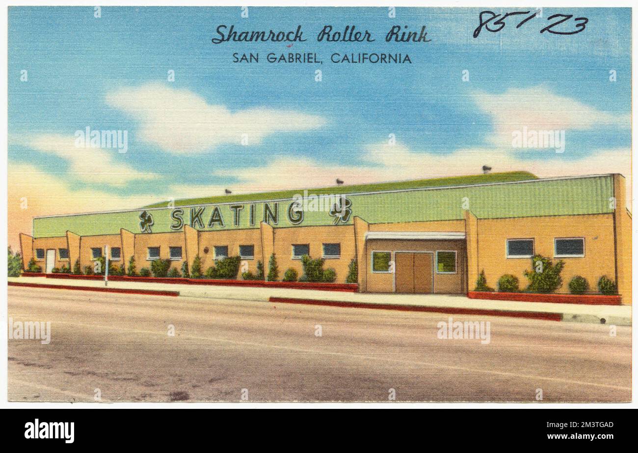 Shamrock Roller Rink, San Gabriel, California , Sports & recreation ...
