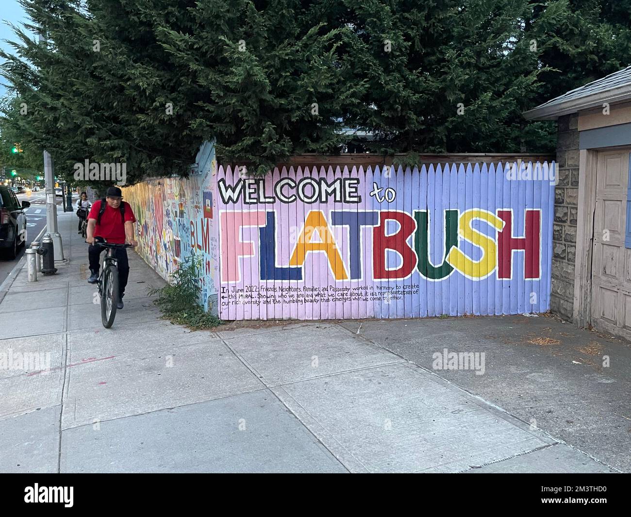 Welcome to flatbush sign hi-res stock photography and images - Alamy