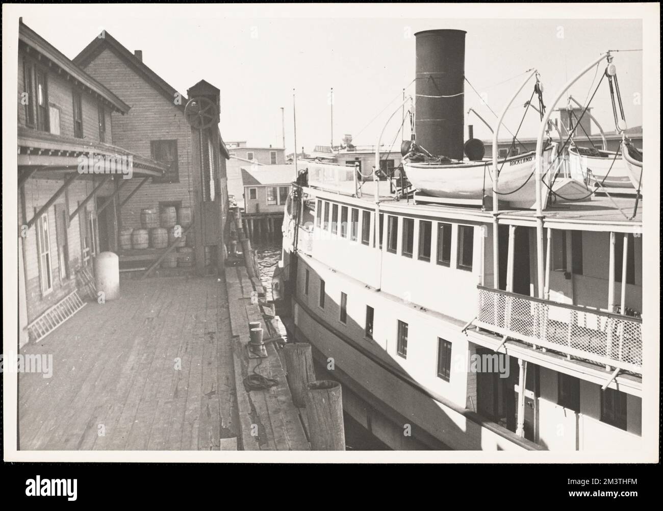 Ship at pier , Ships, Piers & wharves. Photographs of the First Naval ...