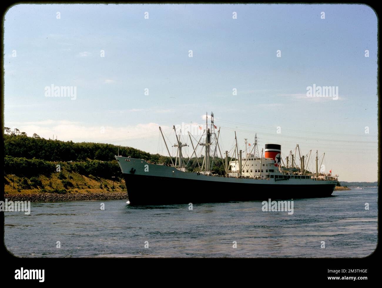 Ship Wellington Star in the Cape Cod Canal , Canals, Ships. Edmund L ...