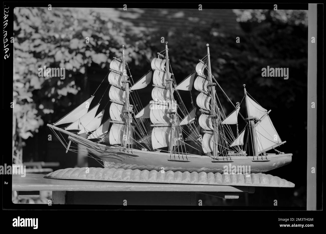 Ship model , Model ships. Samuel Chamberlain Photograph Negatives ...