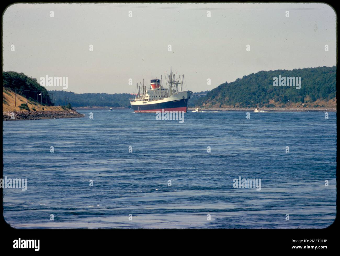 Ship Wellington Star in the Cape Cod Canal , Canals, Ships. Edmund L ...