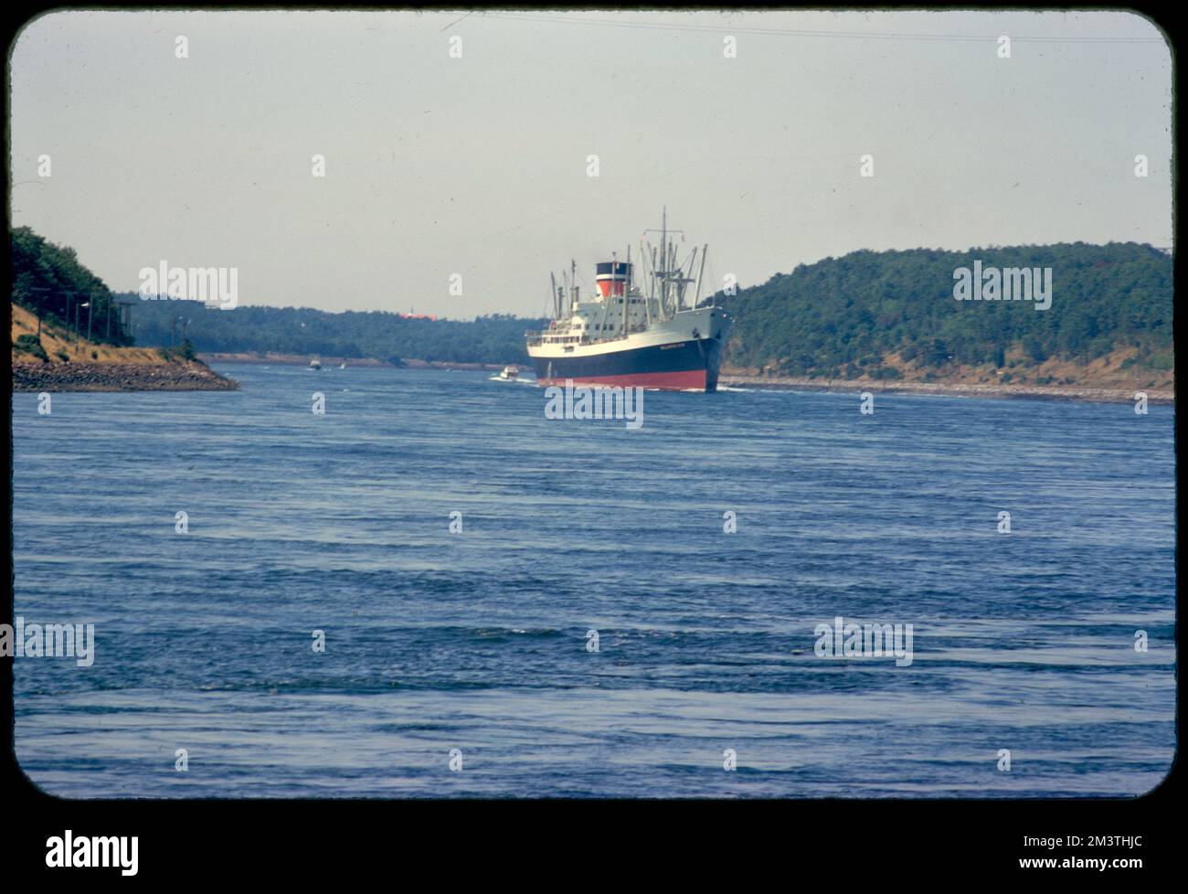 Ship Wellington Star in the Cape Cod Canal , Canals, Ships. Edmund L ...