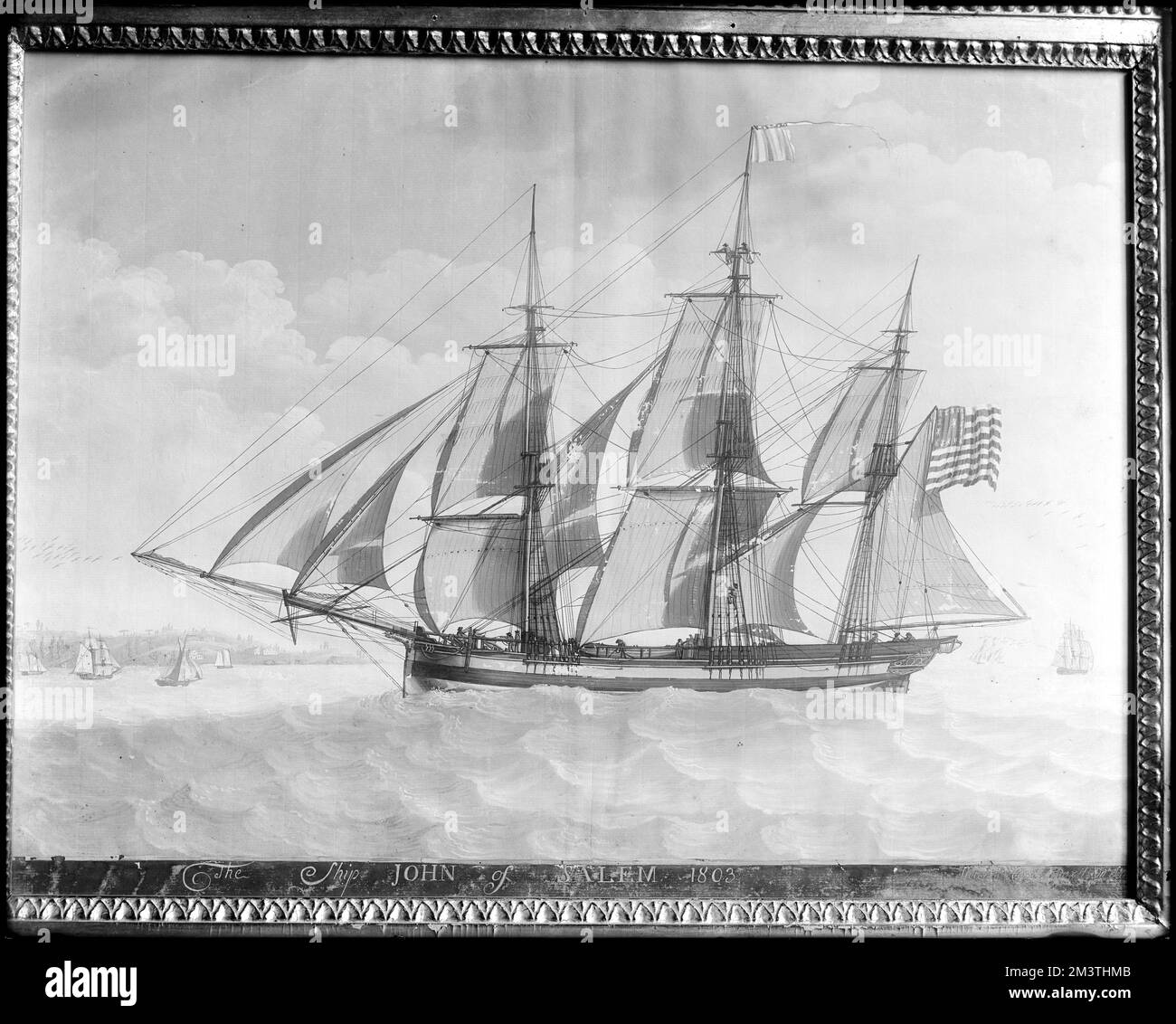 Shipping, Ship John of Salem, ketch, 1795, altered to a ship, 1799 ...