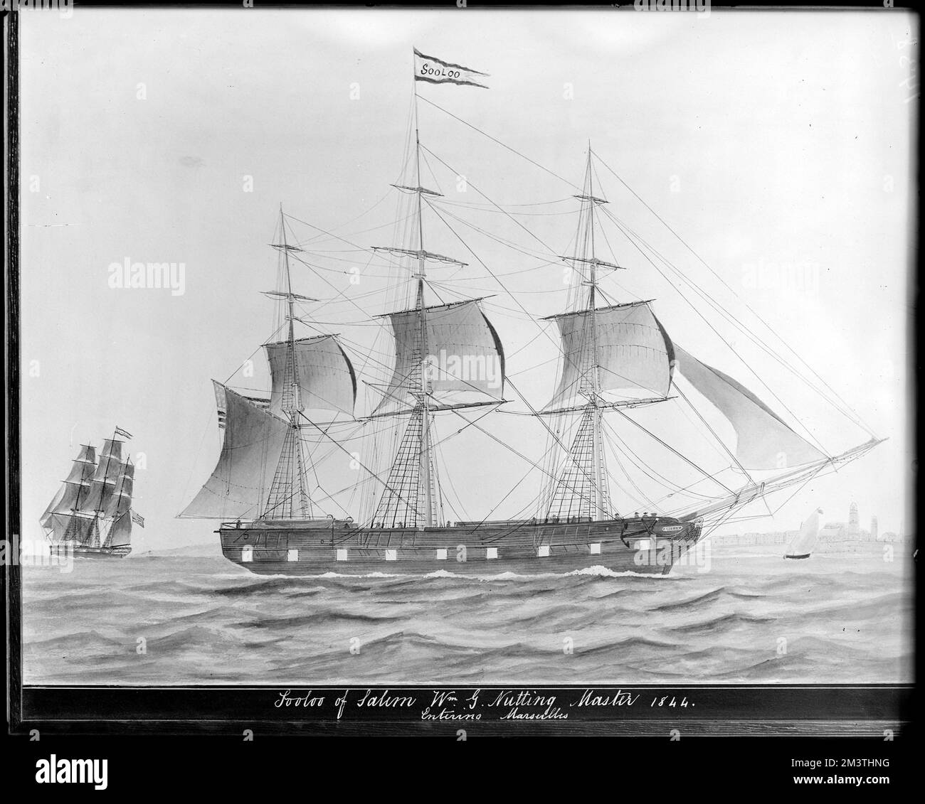 Shipping, ship 'Sooloo,' William Nutting, Master , Marines Visual works ...