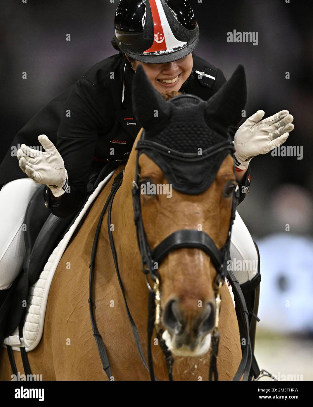 Royal Victoria Dock, United Kingdom. 16th Dec, 2022. London ...