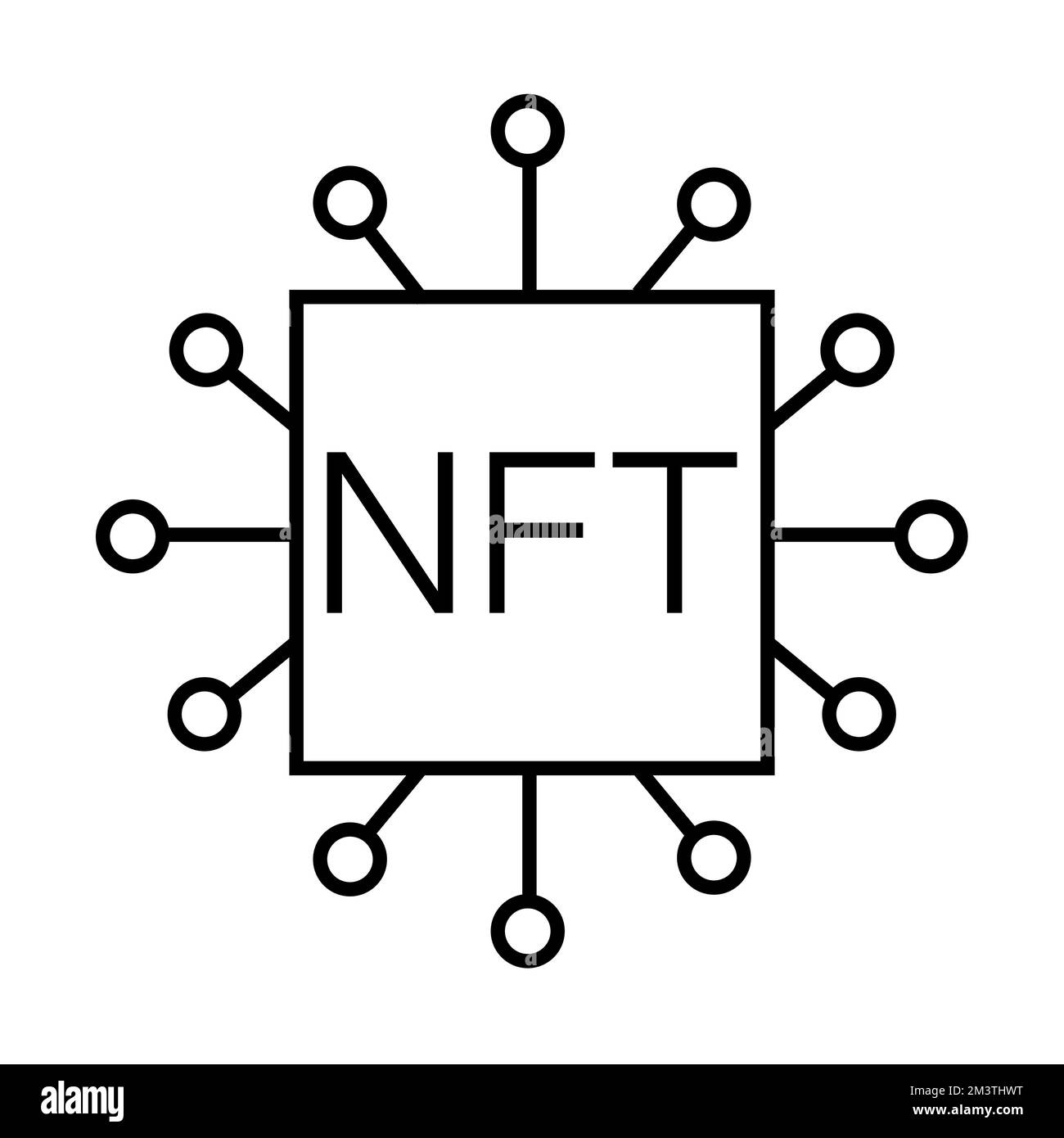 Nft crypto art logo Cut Out Stock Images & Pictures - Alamy