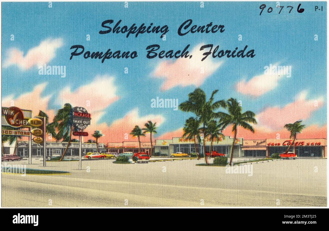 Shopping center, Pompano Beach, Florida , Commercial facilities ...