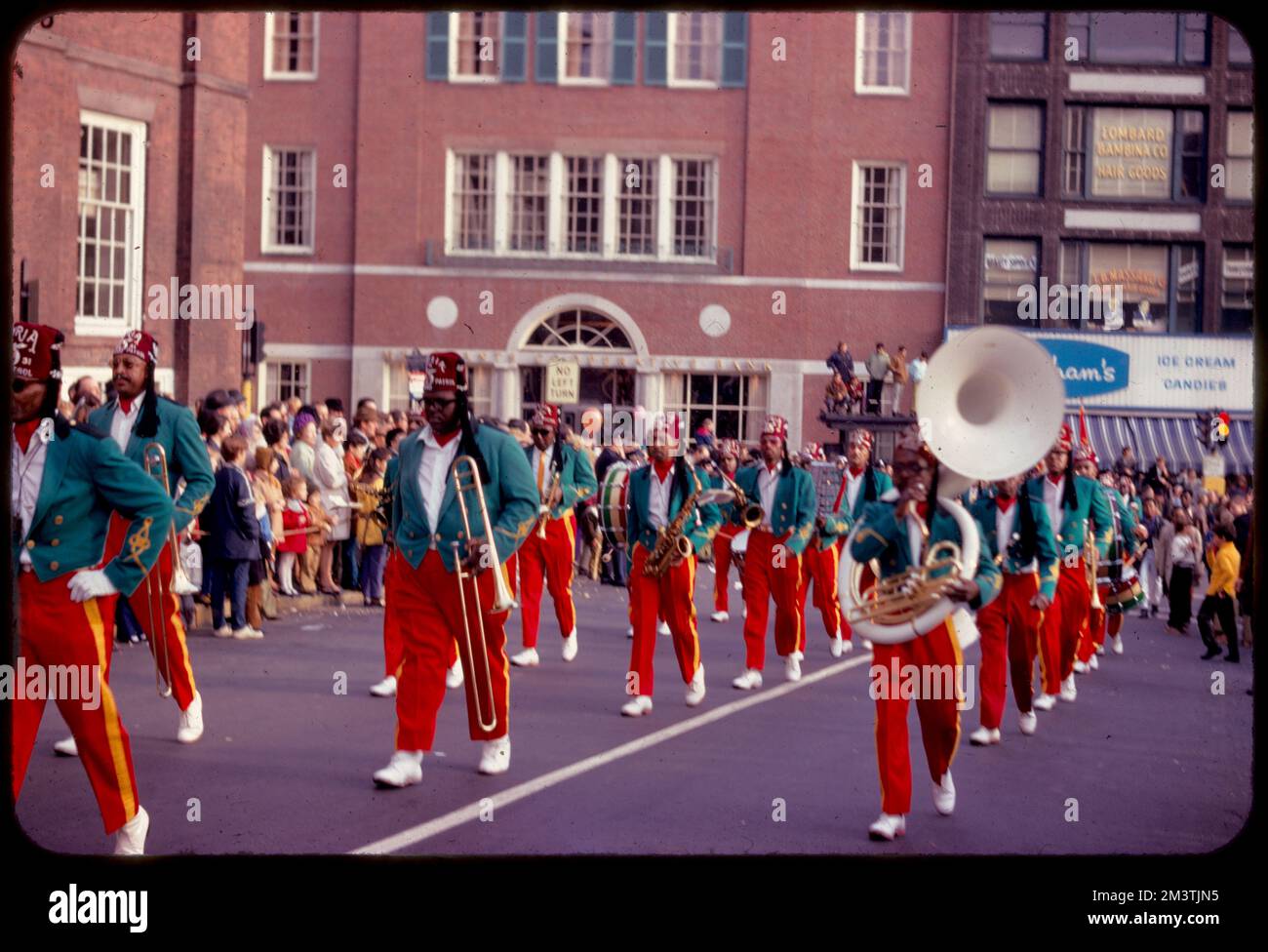 Shriners marching band, parade, Park Street, Boston , Parades ...