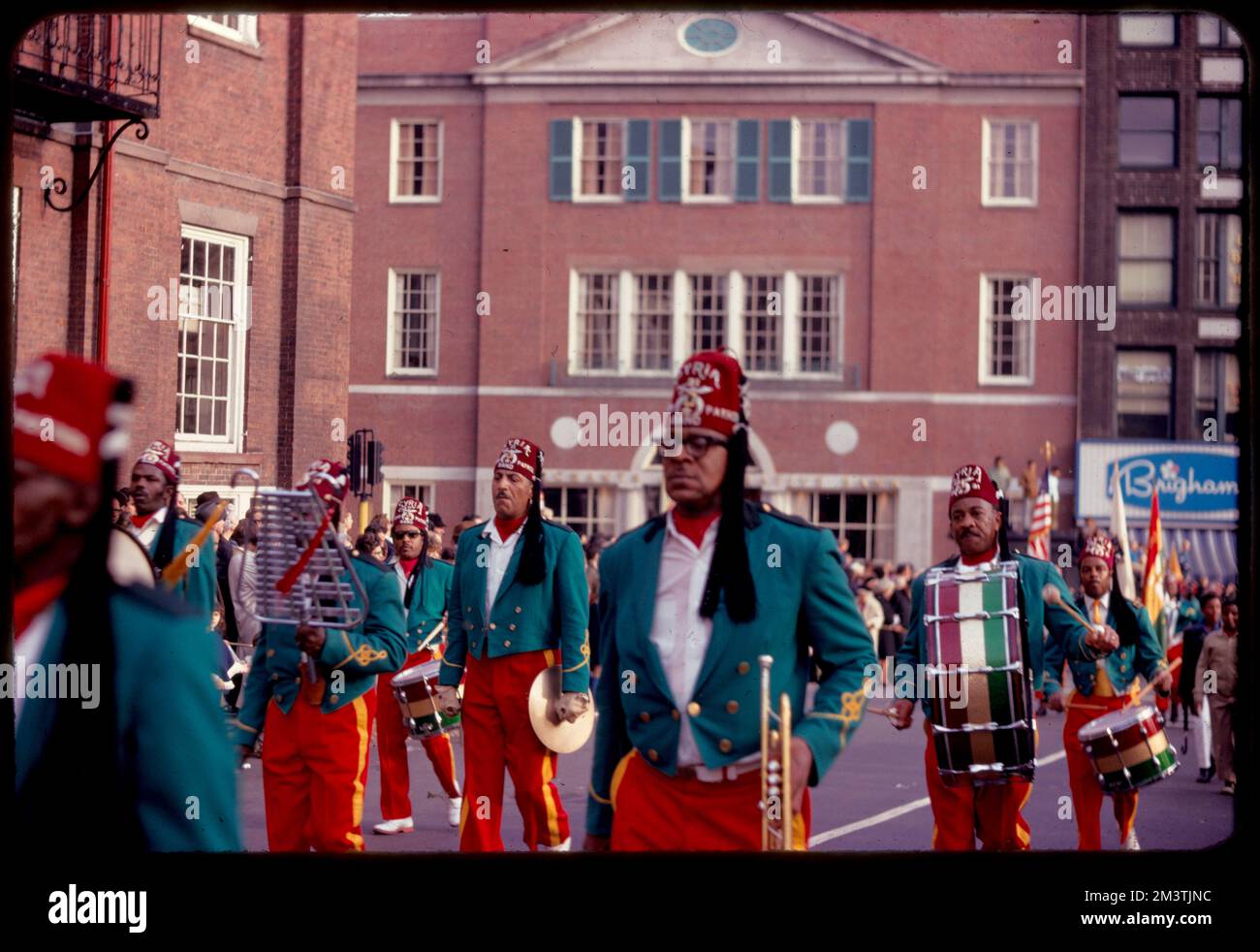 Shriners marching band, parade, Park Street, Boston , Parades ...